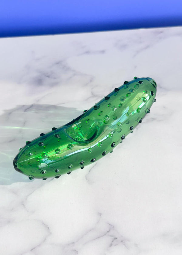 Pickle Pipe – Fun & Durable Glass Hand Pipe for Smooth Smoking - Danu ...