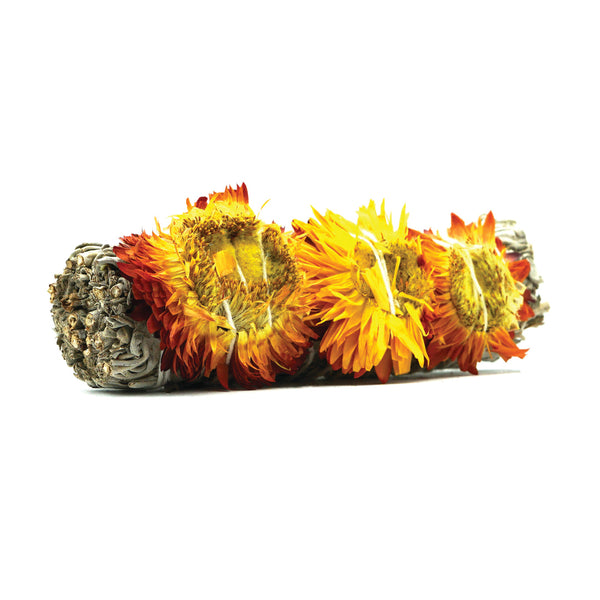 Sunflower White Sage Bundles | Faiza Naturals - Danu Wellness