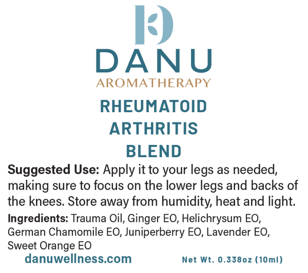 Rheumatoid Arthritis Blend Roll-On (10ml) - Danu Wellness